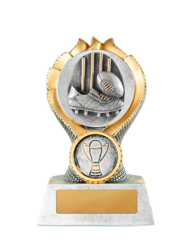 14B-2DC3G Sierra Tower-Aussie Rules 11cm – Trophy Shop
