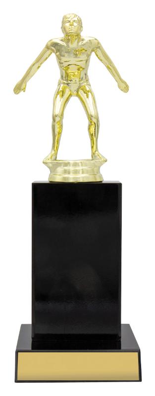 S4158 Swim Gloss Black Column 220mm – Trophy Shop