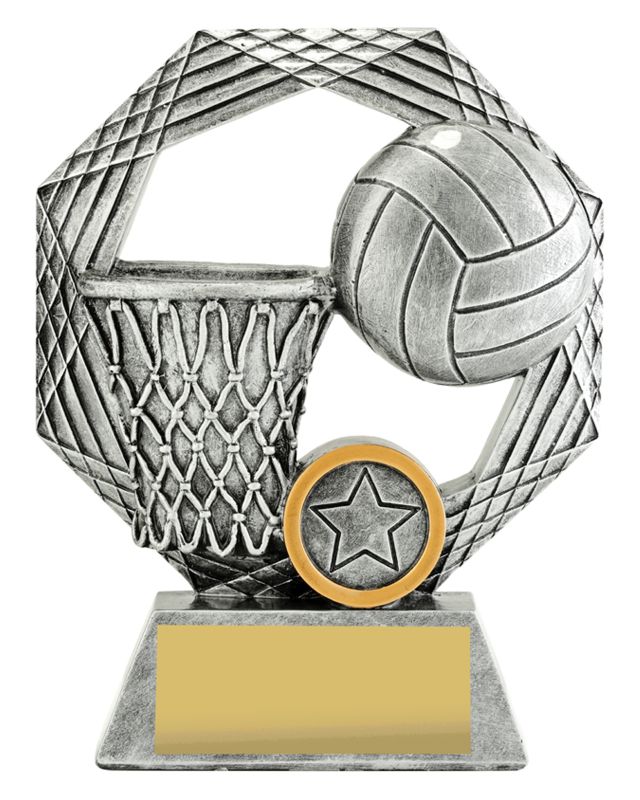 29337B Netball Opal 15cm – Trophy Shop
