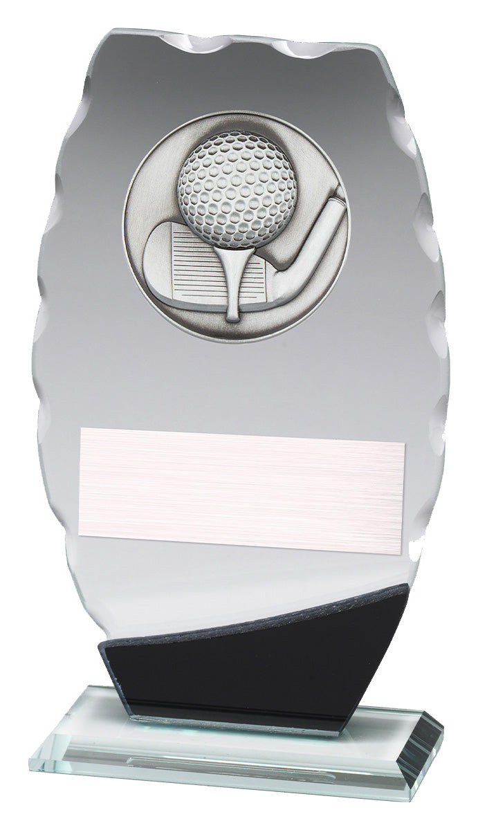WM717 Clipped Oval - Golf Theme – Trophy Shop