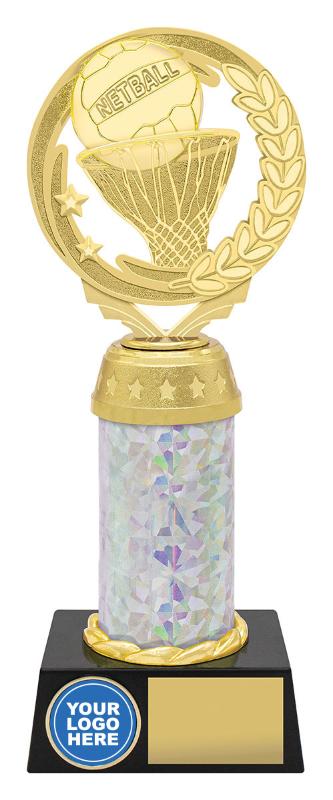 N4021 Netball Torch - Logo 23cm – Trophy Shop