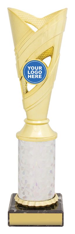X3250 Curve Cup Gold 25cm – Trophy Shop
