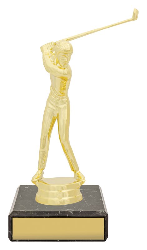 YB8313 Male Golf Figure Trophy 15cm – Trophy Shop