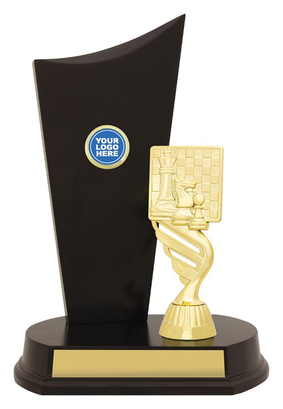 YT178B Chess Timber Crest 26cm – Trophy Shop