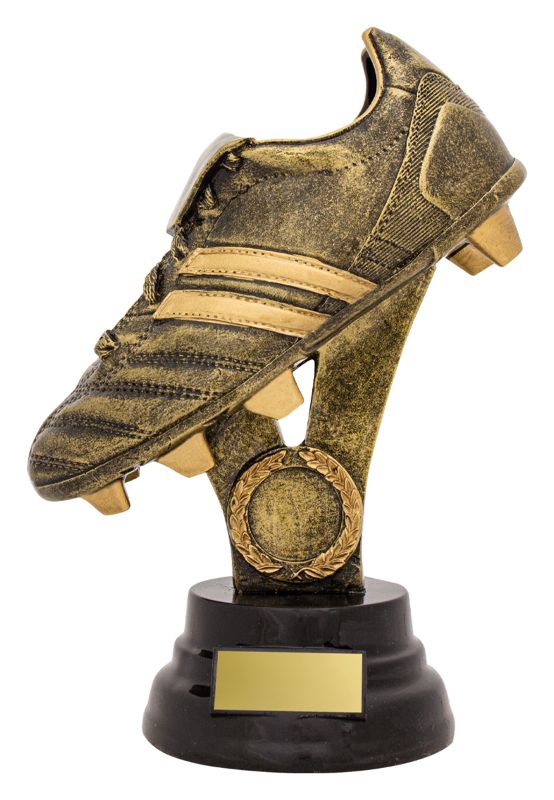 A177B Footy Pedestal Boot 21cm – Trophy Shop