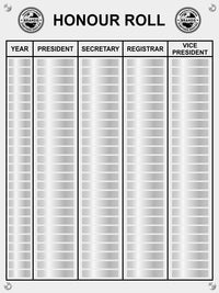 Honour Boards – Trophy Shop