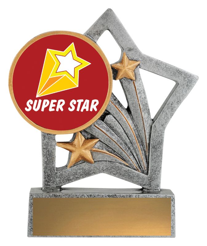 ASF205 Flash Trophy Super Star 50mm Insert 12.5cm – Trophy Shop