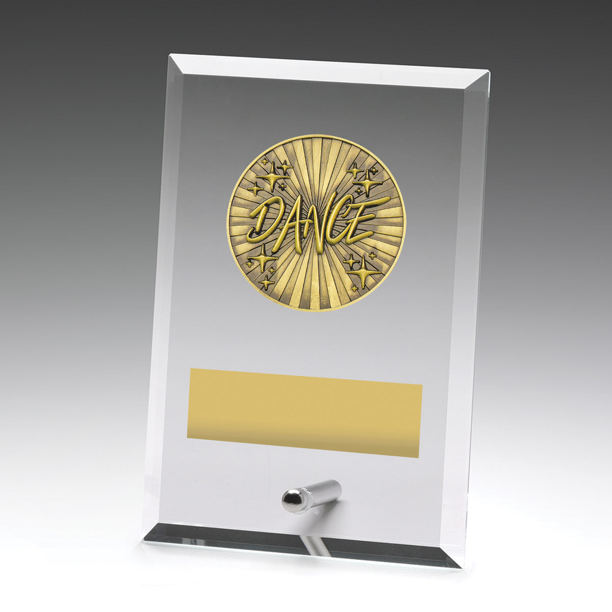 DY195 Glass Plaques - Dance – Trophy Shop