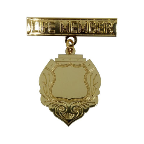 Gold Life Member Badge – Trophy Shop