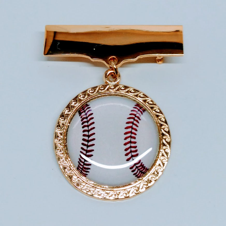 Gold Life Member Badge with Logo Pendant – Trophy Shop